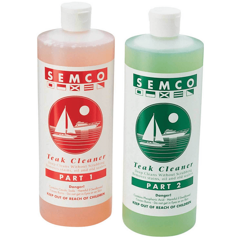 Semco 2 Part Teak Cleaner Quart Kit - Fogh Boat Supplies