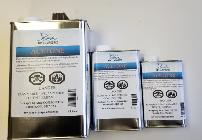 Acetone Gallon - Fogh Boat Supplies