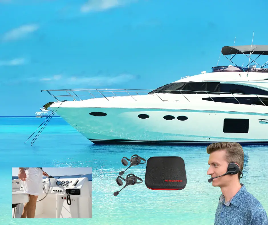 2Talk Bluetooth Communication Headsets for Boaters (Pair) - Fogh Boat Supplies