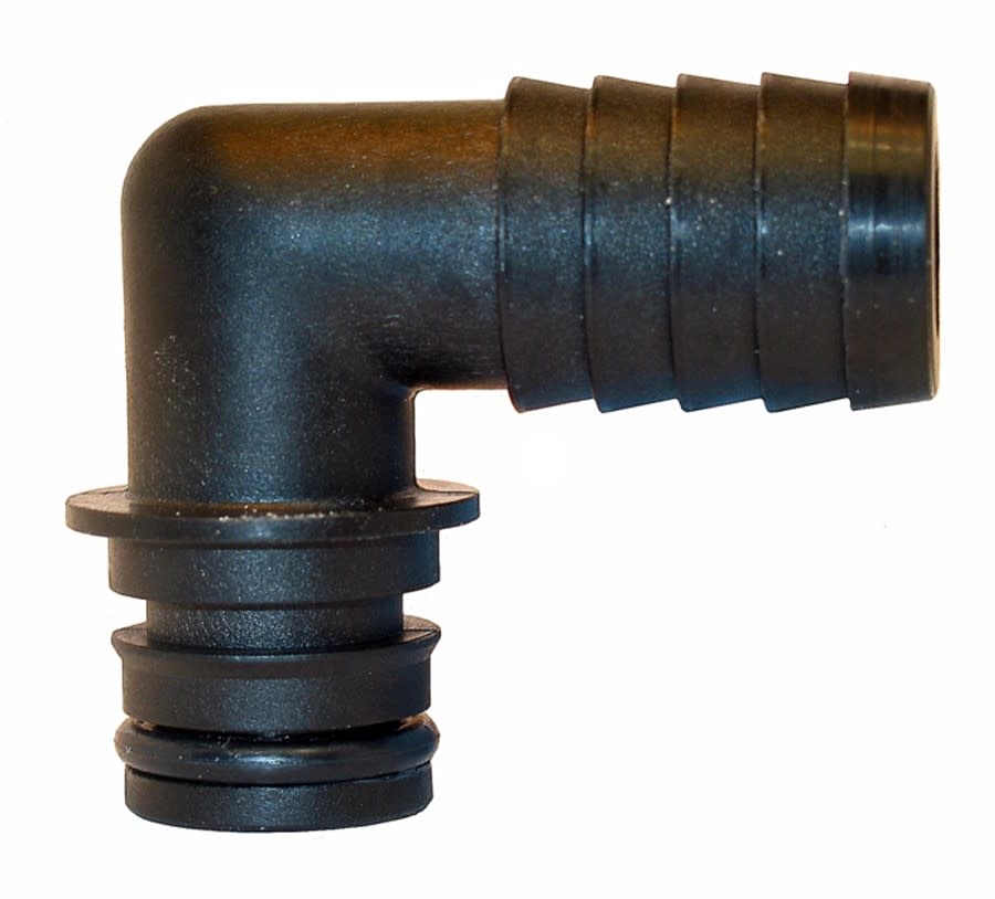 Adapter Ports 3/4" Hose 90° Elbow - Fogh Boat Supplies