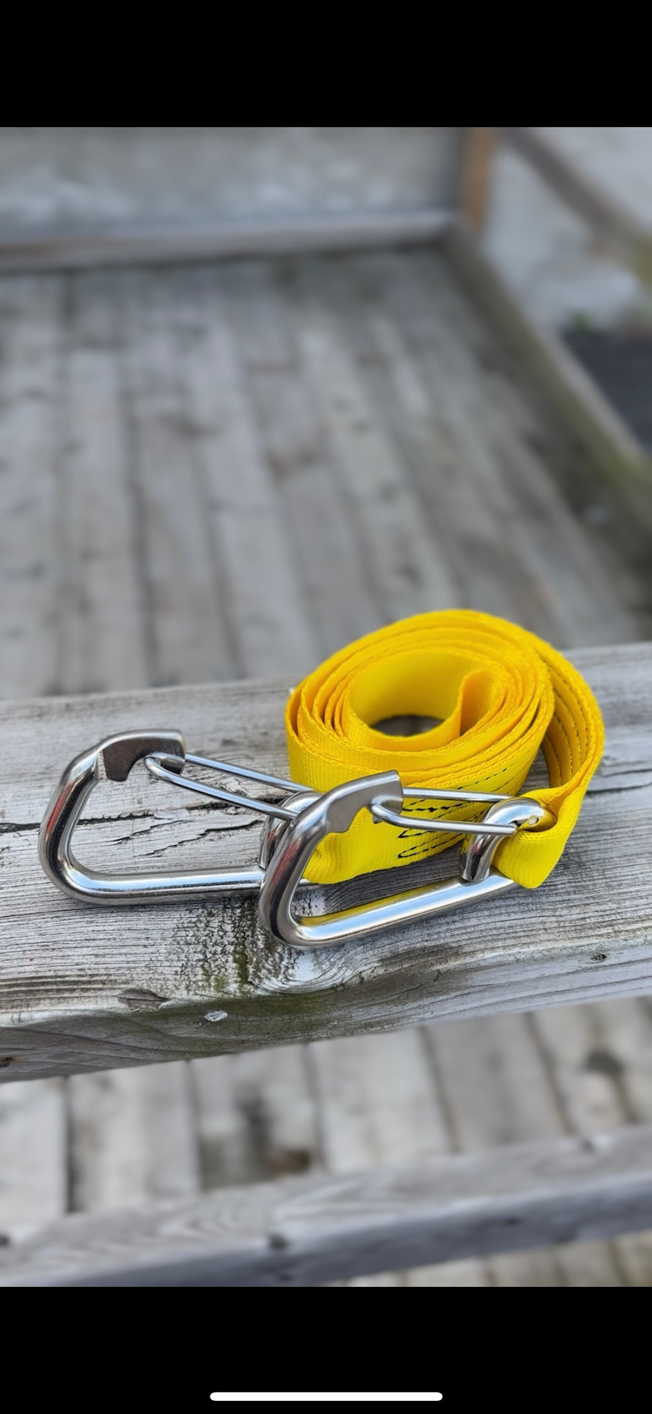 Tether Safety Line Double - Fogh Boat Supplies