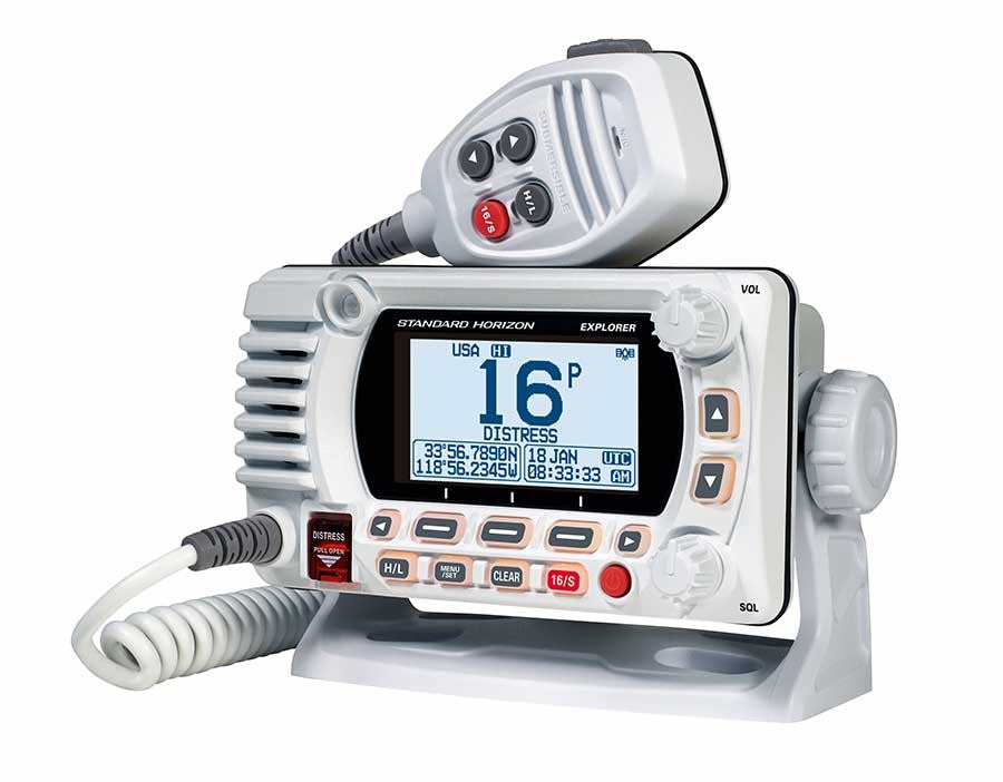 GX1850 Explorer Series Fixed Mount Marine VHF Radio w/ NMEA 2000 - Fogh ...