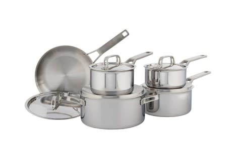 Meyer ProClad 10-Piece 5-Ply Cookware Set - Boutique Chapman