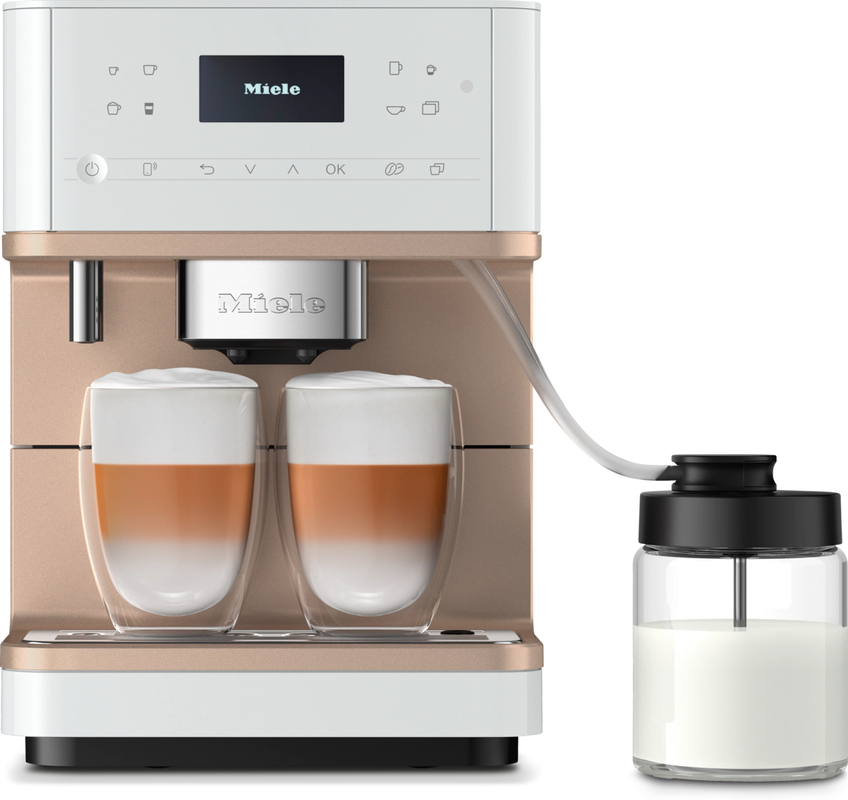 Miele Milk Perfection CM6360 White / Bronze - Boutique Chapman