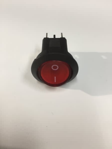 Avanti Red Luminous Rocker Switch - Boutique Chapman