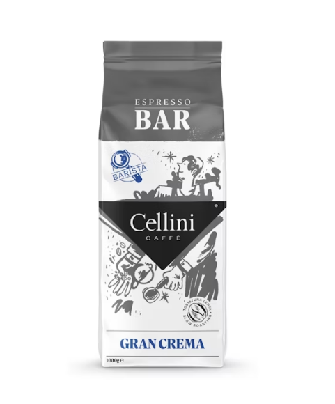 Café en grains 1kg Cellini Gran Crema - Boutique Chapman