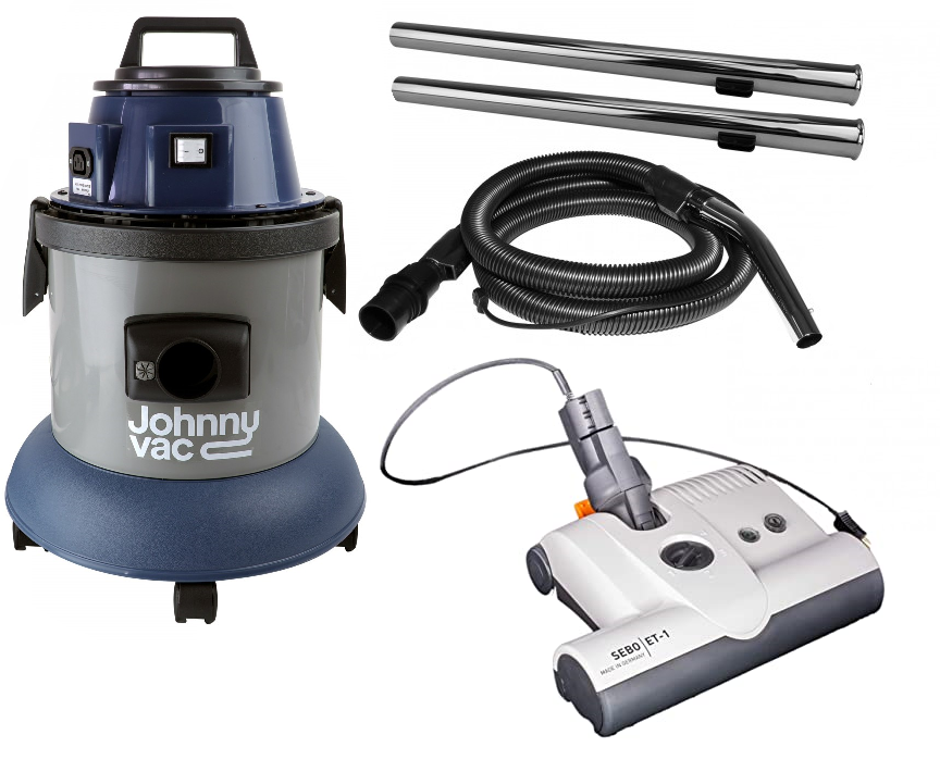 Johnny Vac JV125 commercial vacuum cleaner and electric hose - Boutique ...