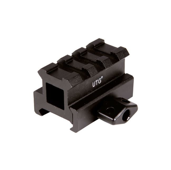 UTG 3-Slot Picatinny Riser Mount 0.83" Saddle Height 1.58" Length - New ...