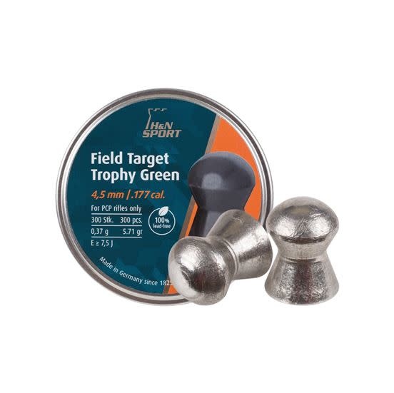 H&N Field Target Trophy Green .177 - New England Airgun Inc