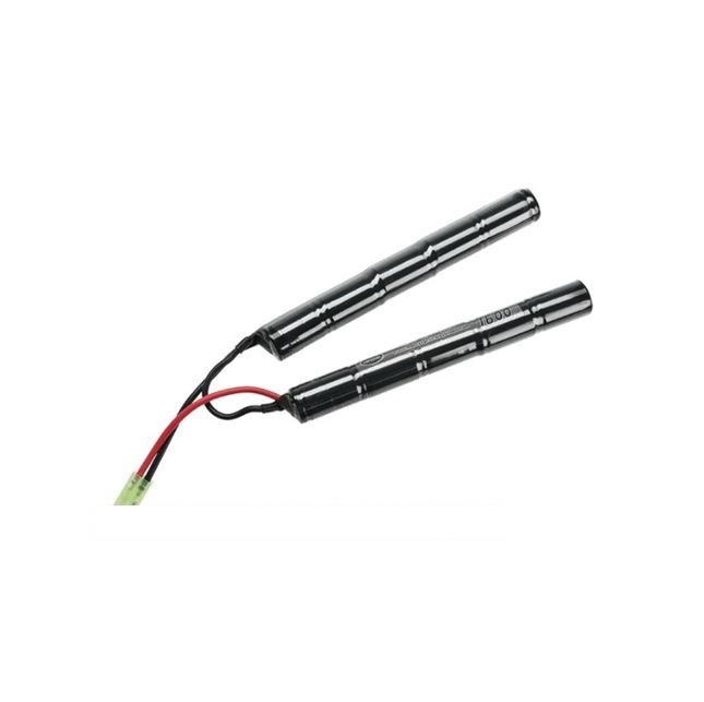 Matrix 12V / 1600mAh / Small Tamiya High Output Nunchuck Type Airsoft ...
