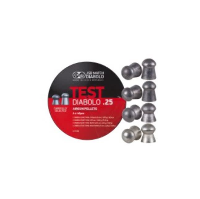 JSB Test Pellets .25 - New England Airgun Inc