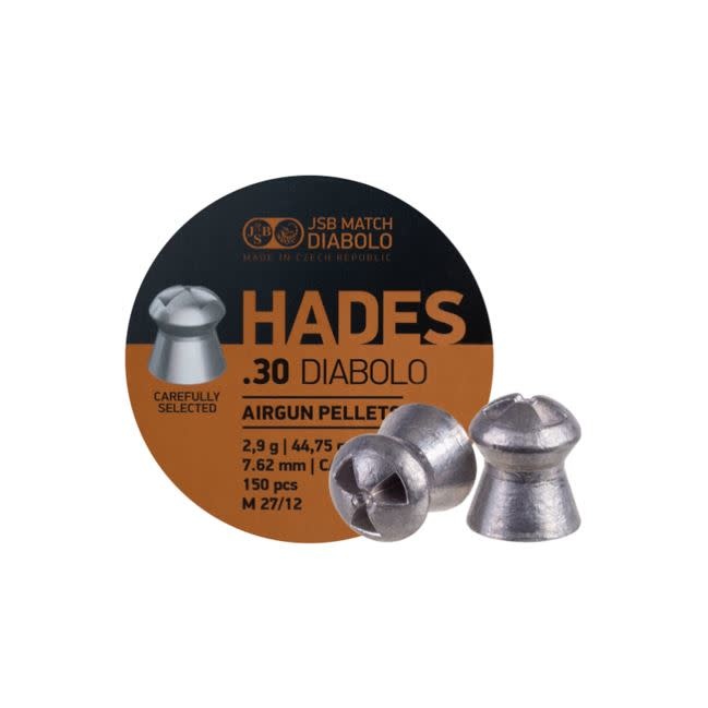 JSB Hades Pellets .30 - New England Airgun Inc