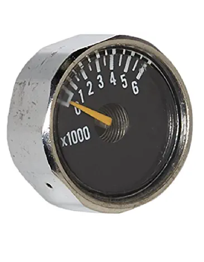 1" GAUGE 0-6000 1/8" CBM HEX BODY NI-PLATED CASE, BRASS INT B00FBQH3J4 ...