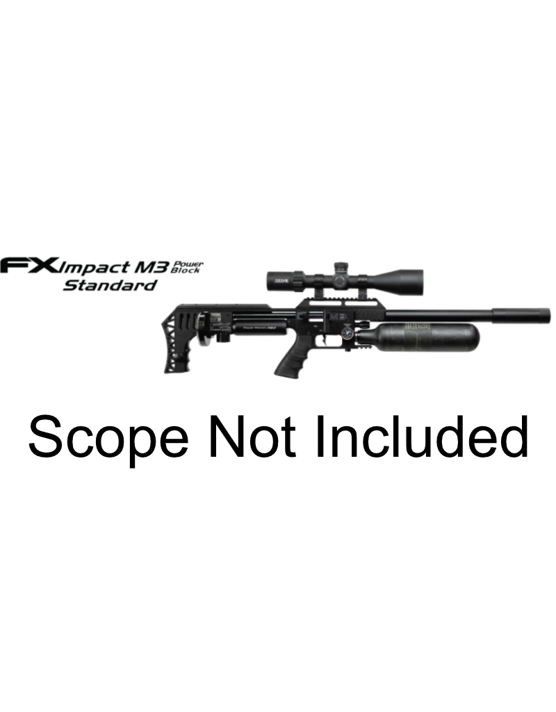 FX Impact M3, Black - 600mm - .30 caliber - POWER BLOCK - New England ...