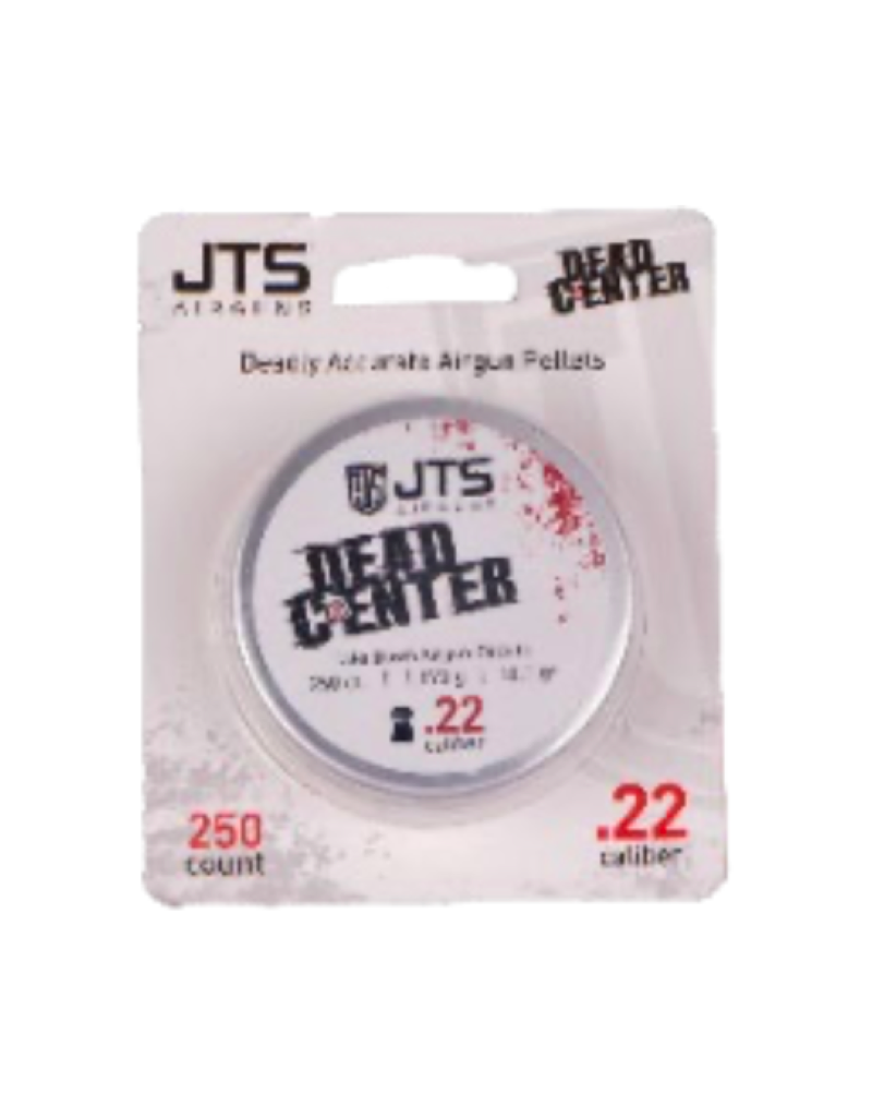 JTS Dead Center Precision .22 cal, 1.173g (18.1 gr) Domed pellets (250 ct) Ind - New England ...