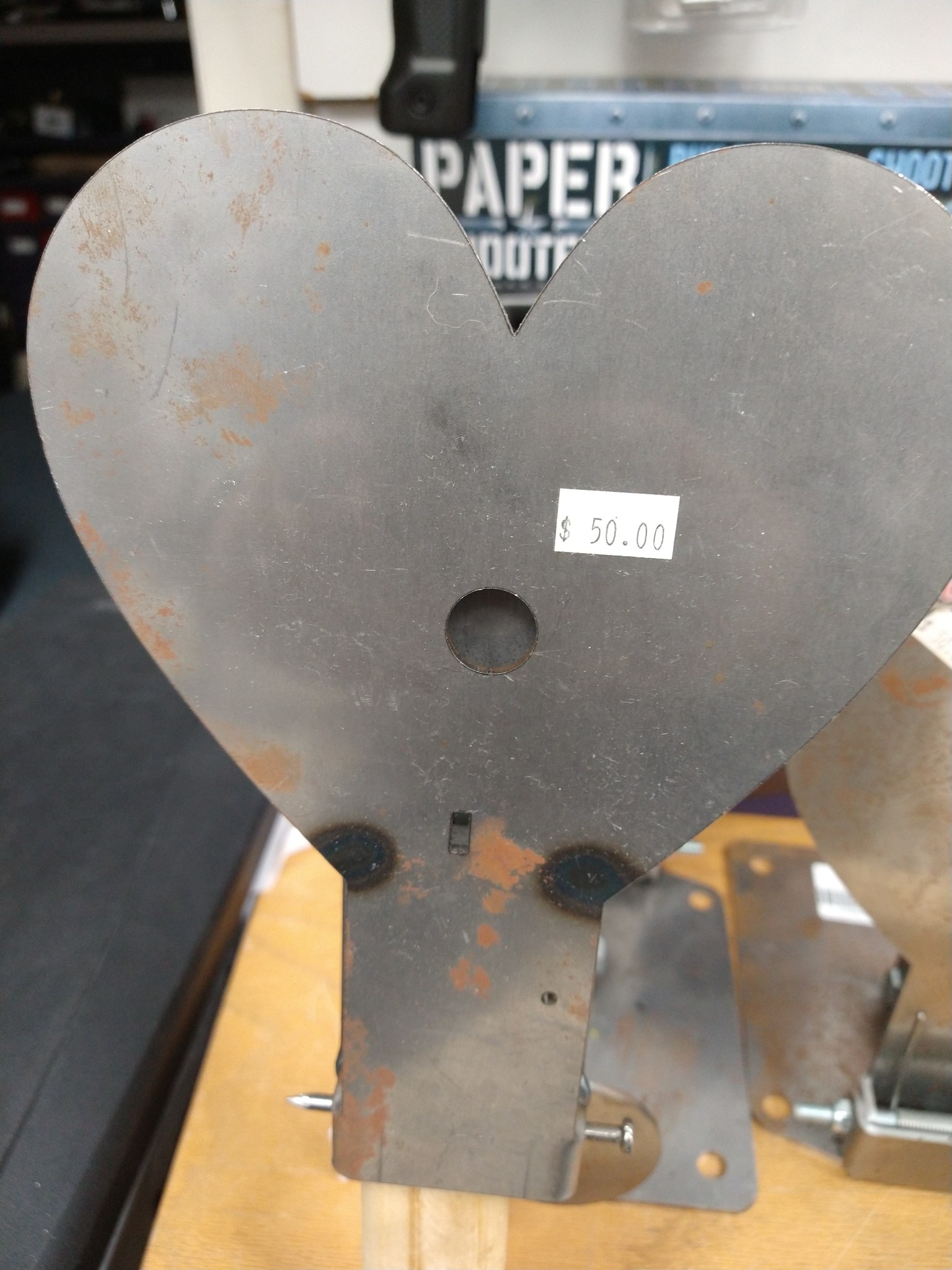 Heart Metal Targets - New England Airgun Inc