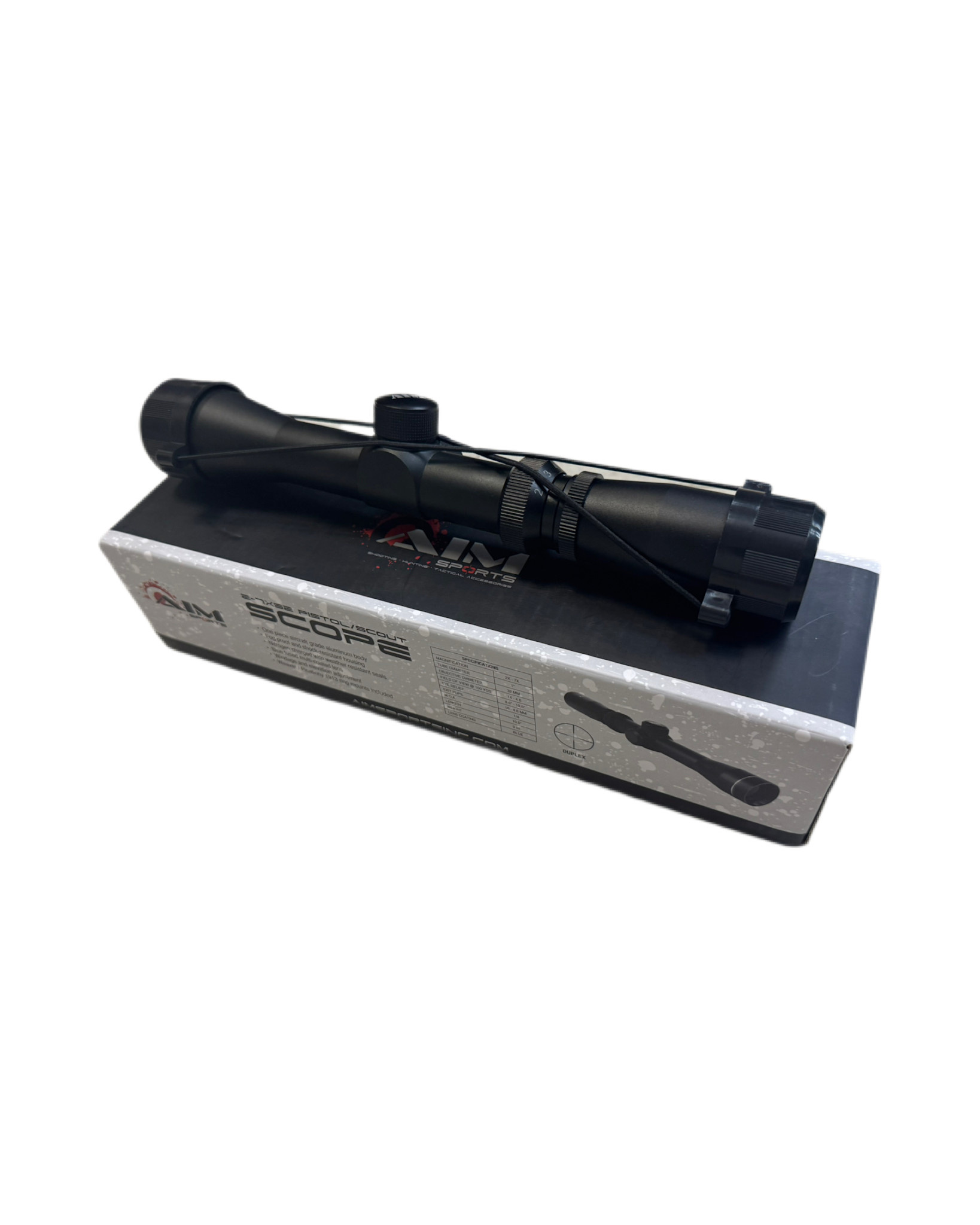 *PRE OWNED* AIM SPORTS 2-7X32 Pistol/Skout Scope. - New England Airgun Inc