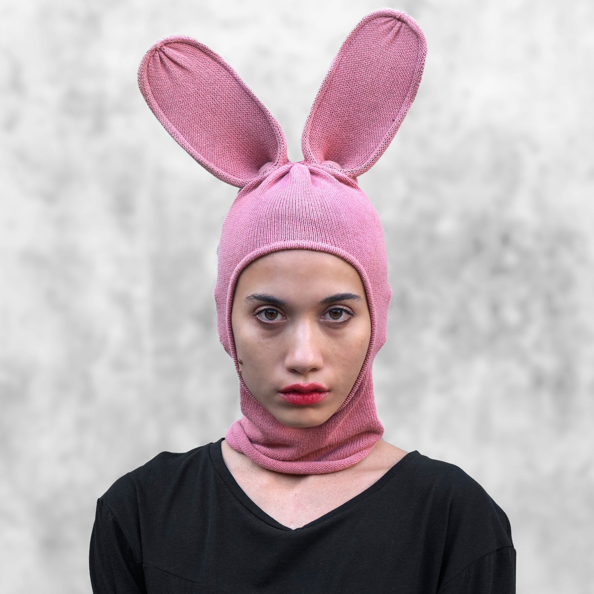 Blamo-Unisex Bunny Balaclava Mask - Ceiba