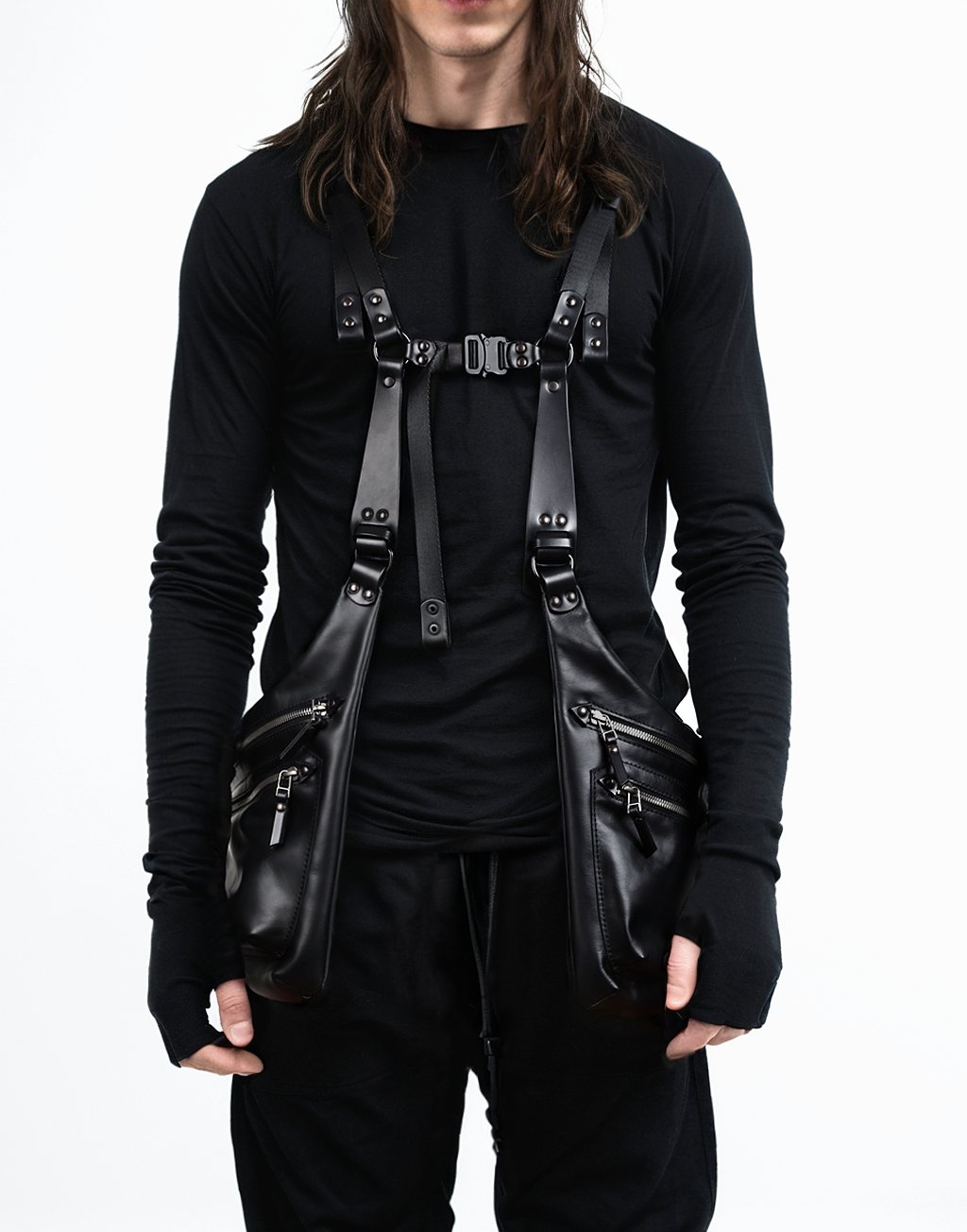 Teo+Ng-Meng Horse Leather Harness Bag - Ceiba