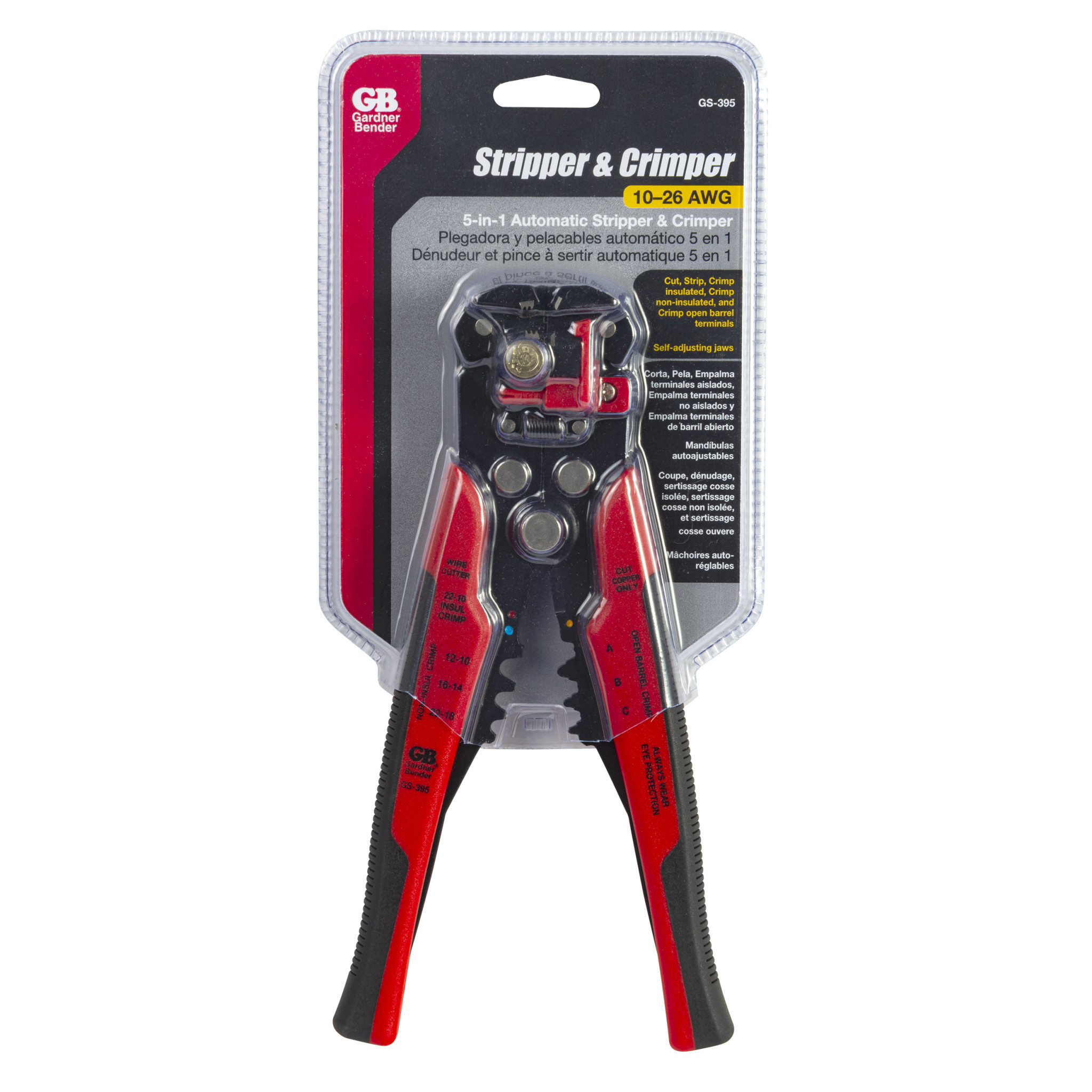 Adjustable Automatic Wire Stripper/ GS-395 - Lumbra Inc