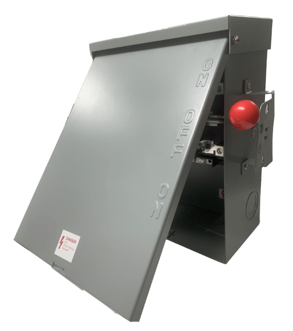 03-08-004 TRANSFER SWITCH 100A 2P 240 RAINTIGHT PLTR12-250V - Lumbra Inc