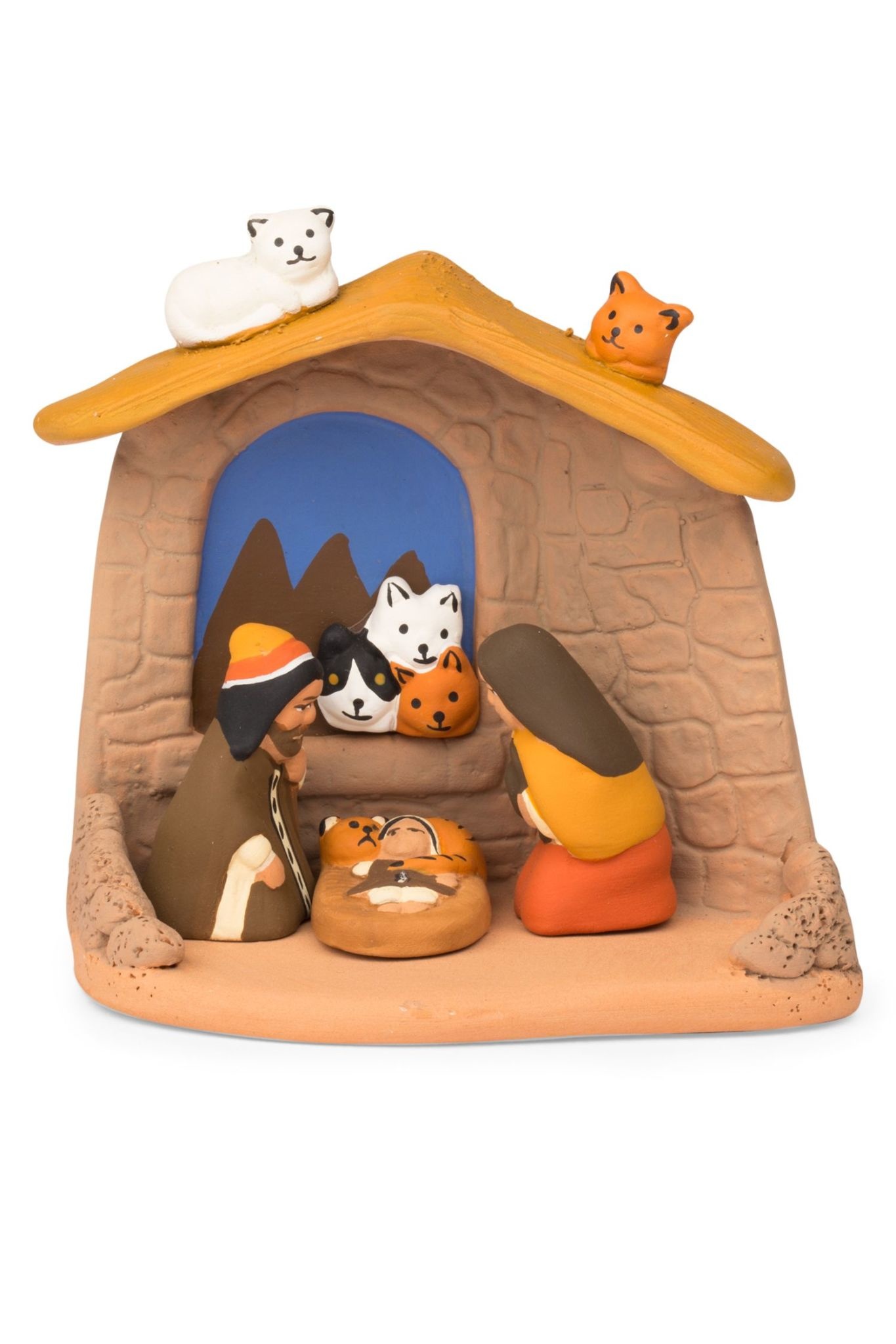 Cat Lovers Nativity - Bunyaad