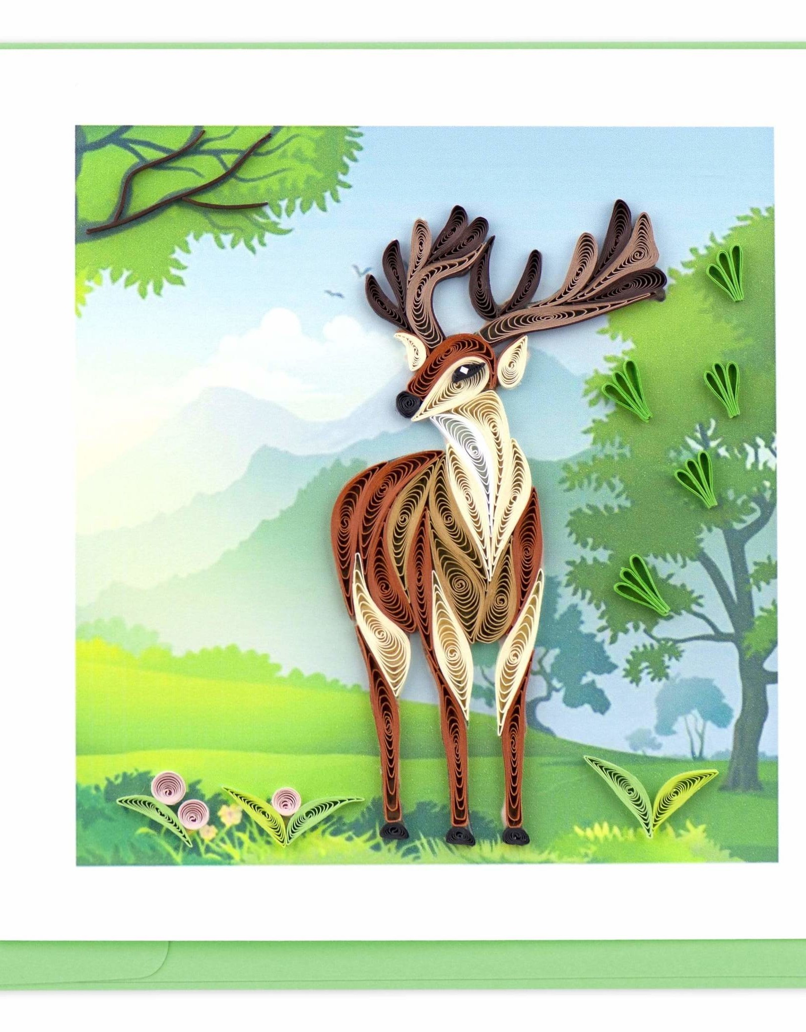 Blank Cards Stag greetings card Paper & Party Supplies etna.com.pe