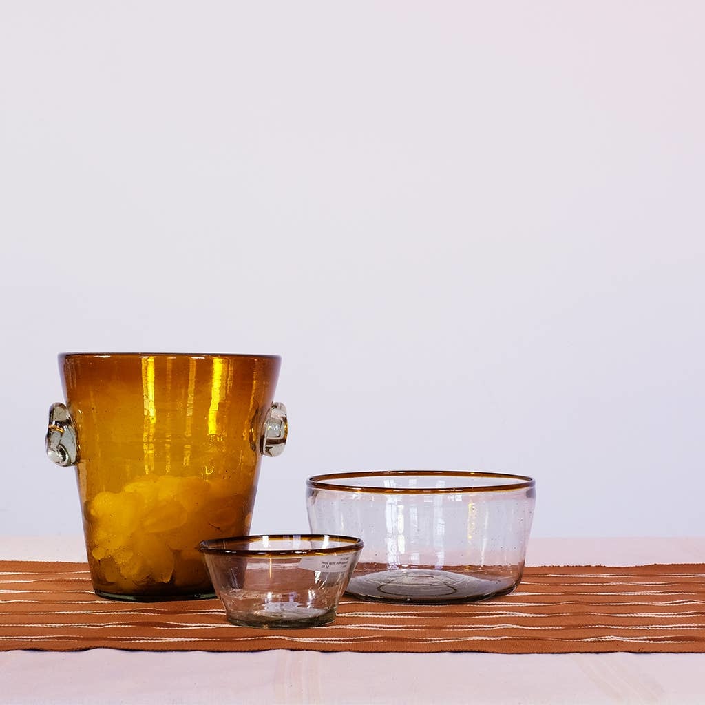Small Amber Multi Rim Bowl - Bunyaad