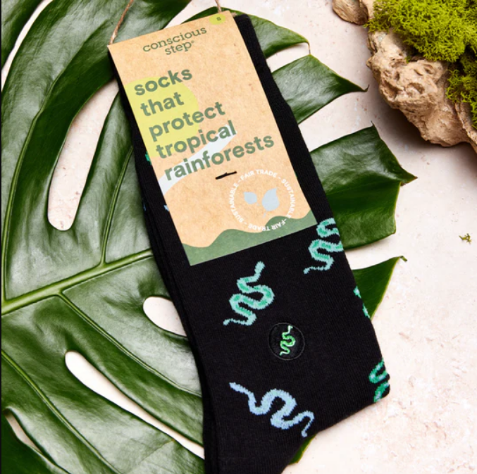 Socks that Protect Tropical Rainforests (Snakes) - Bunyaad