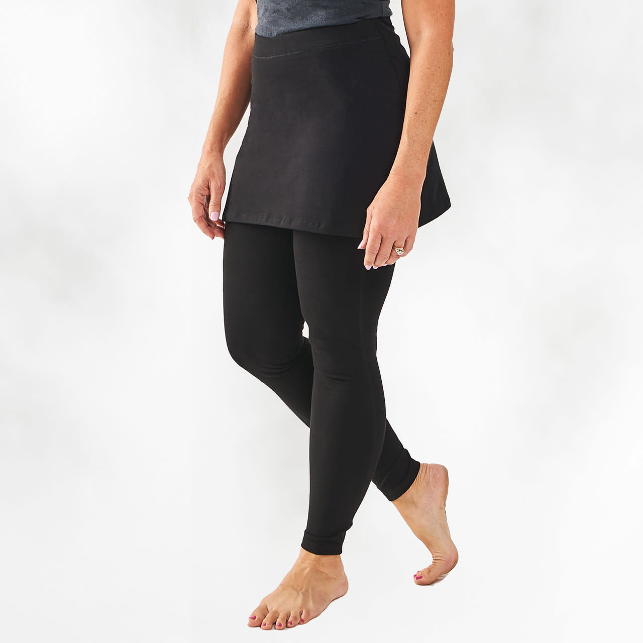 Organic Cotton - Tulip Skirted Leggings - Small - Bunyaad