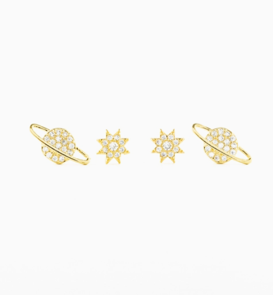 Celestial Orbit Studs - Bunyaad