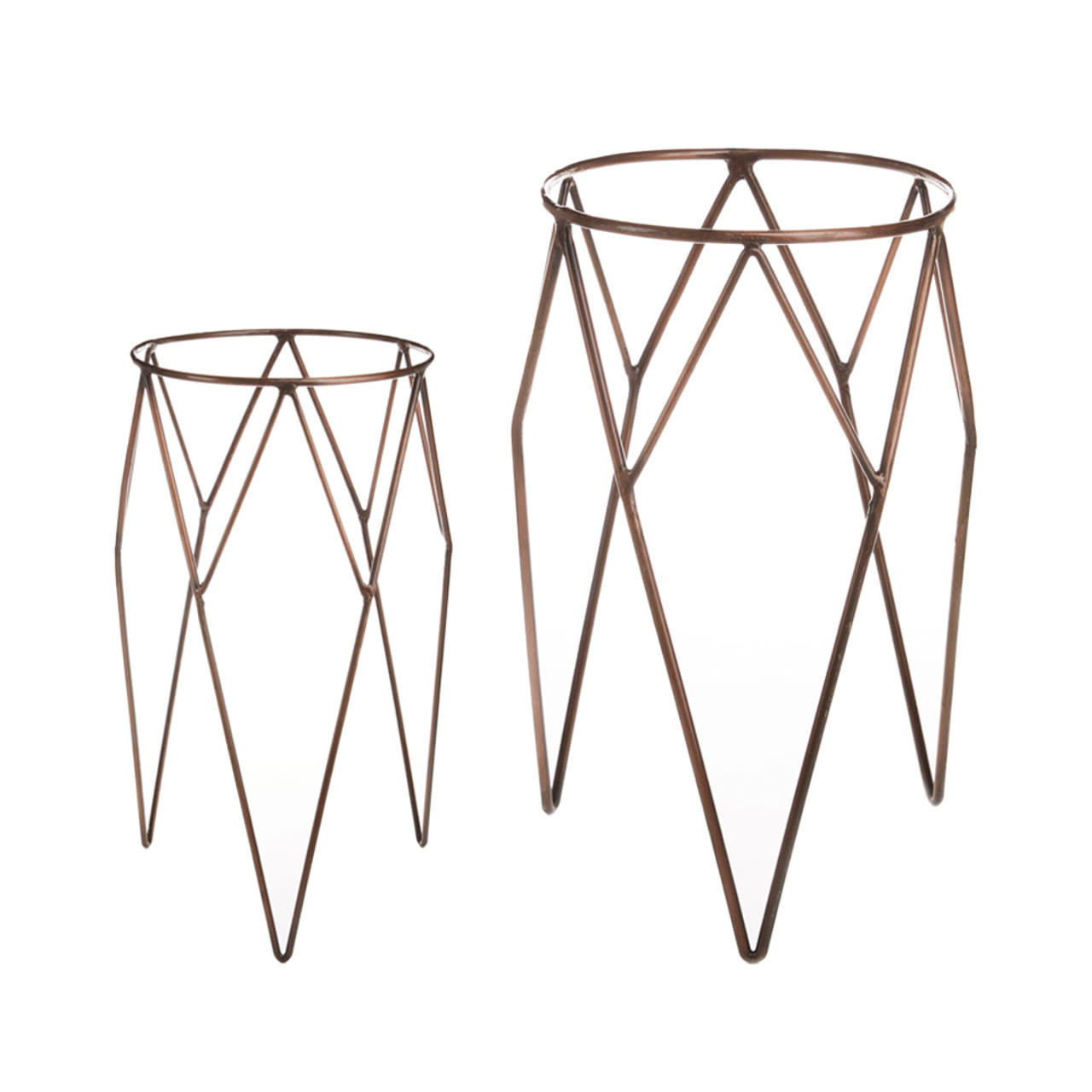 Large Wire Plant Stands - Bunyaad