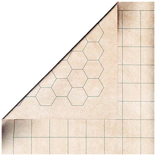 Reversible Battlemat 1" Sq/Hex - Discount Games Inc