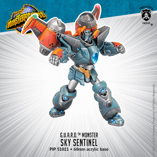 Privateer Press - PIP Monsterpocalypse - G.U.A.R.D. - Sky Sentinel ...