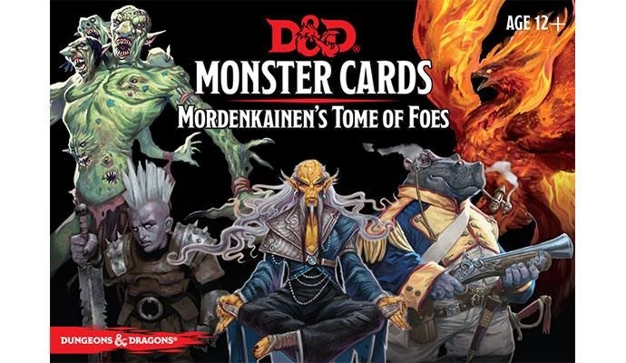 D&D 5E - Monster Cards - Mordenkainen's Tome of Foes - Discount Games Inc