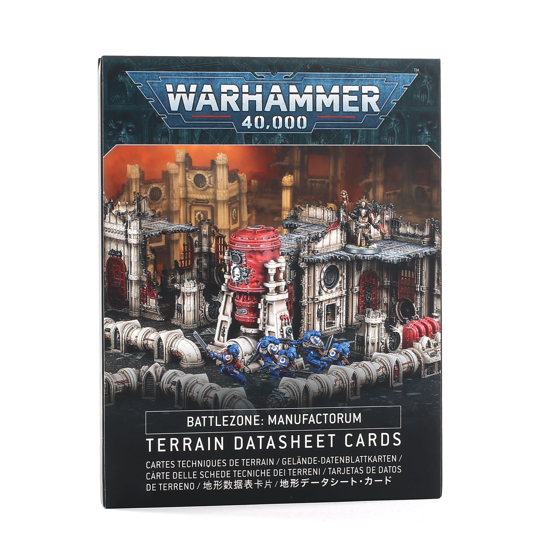 Warhammer 40K - Battlezone: Manufactorum - Terrain Datasheet Cards ...
