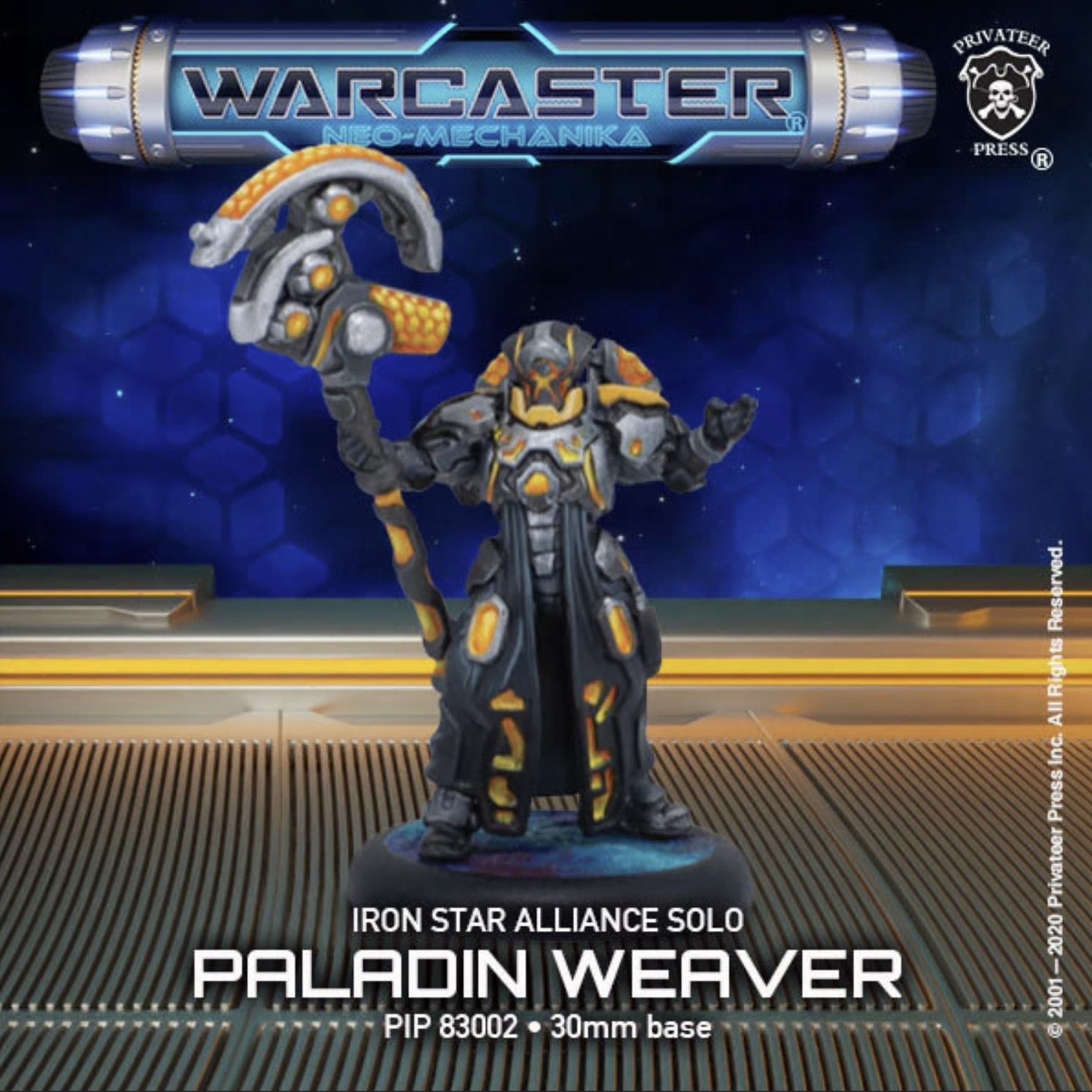 Warcaster: Neo-Mechanika - Iron Star Alliance - Paladin Weaver - Solo ...