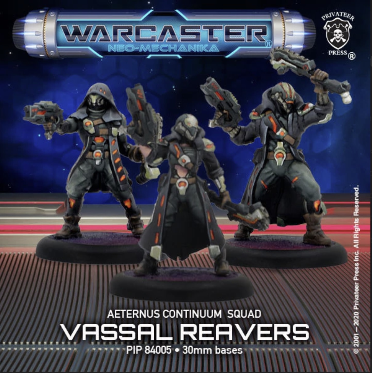 Warcaster: Neo-Mechanika - Aeternus Continuum - Vassal Reavers - Squad ...