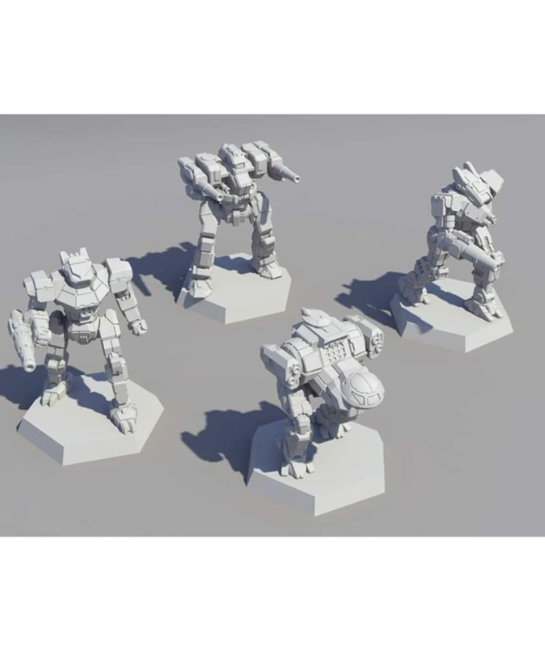 Battletech: Inner Sphere - Direct Fire Lance - Discount Games Inc