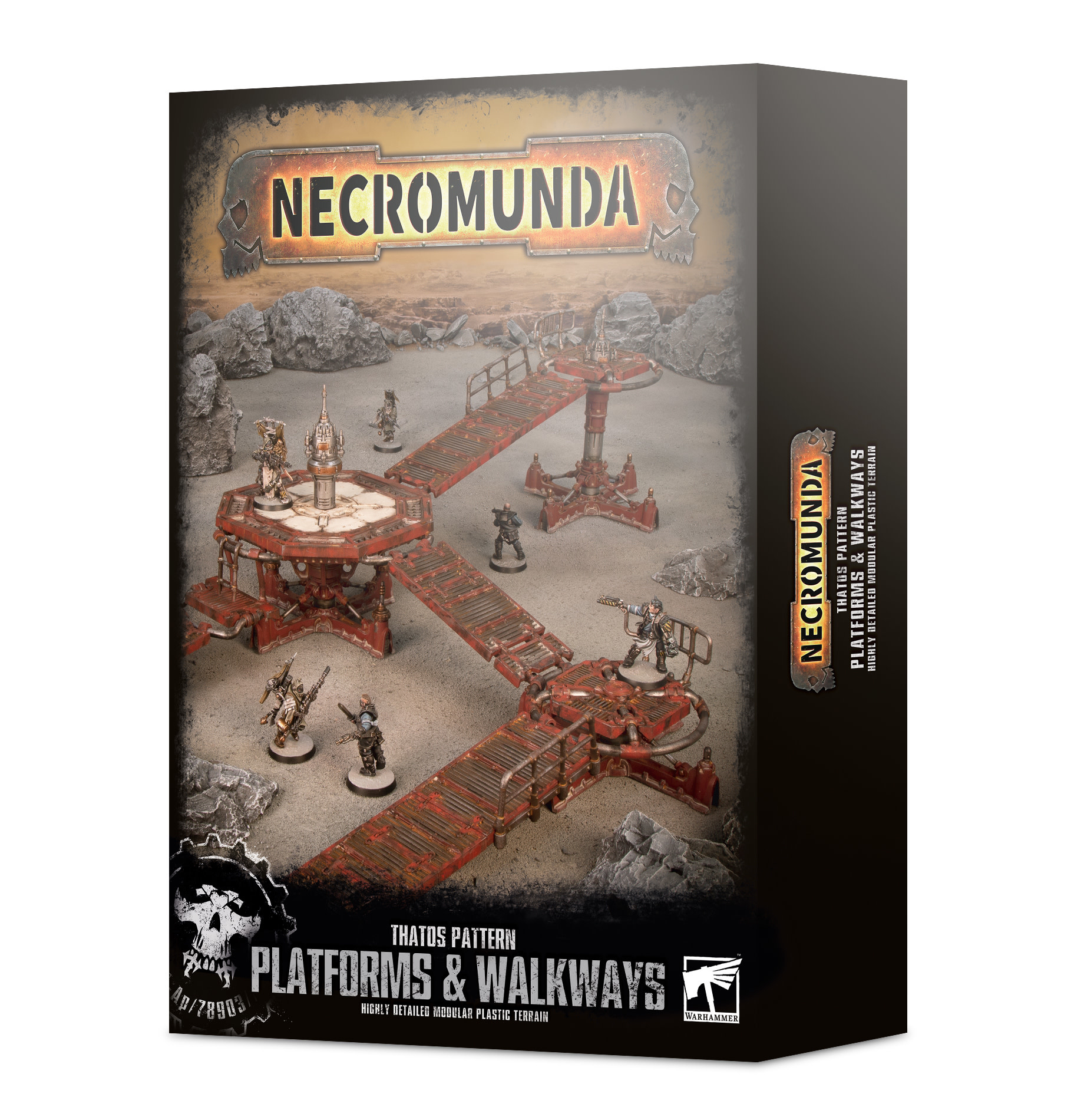 Necromunda - Thatos Pattern - Platforms & Walkways - Discount Games Inc