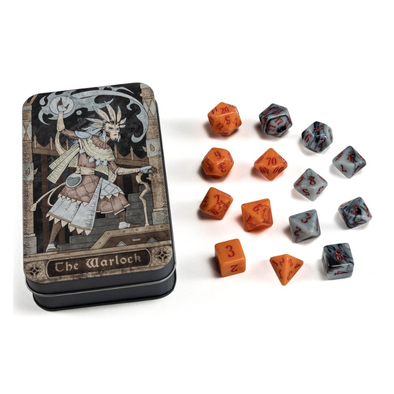 Beadle & Grimm - RPG Class Dice Set - Warlock - Discount Games Inc