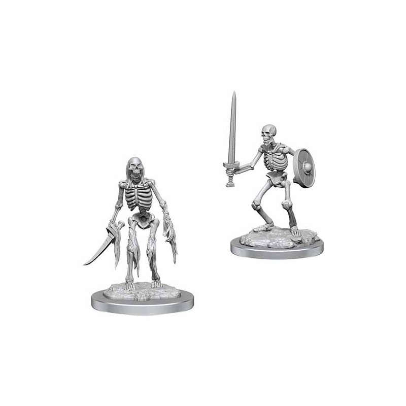 Deep Cuts Unpainted Miniatures - Wave 18 - Skeletons - Discount Games Inc
