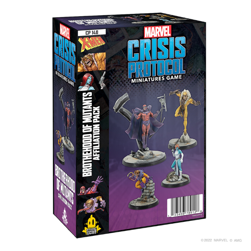Marvel: Crisis Protocol - Brotherhood of Mutants Affiliation Pack ...