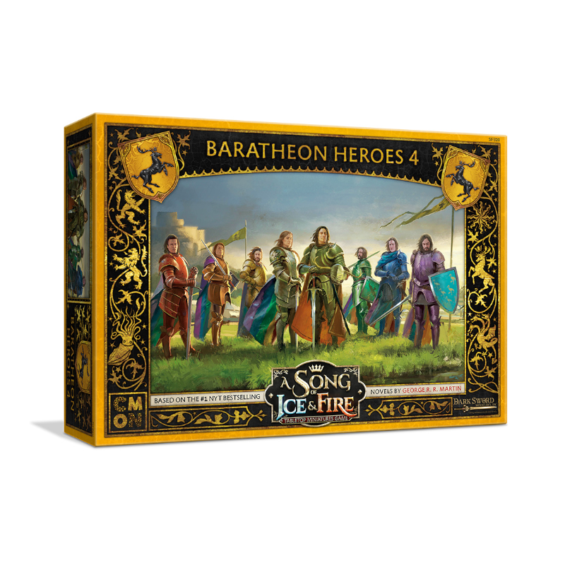 A Song of Ice & Fire: The Miniatures Game - Baratheon Heroes 4 ...