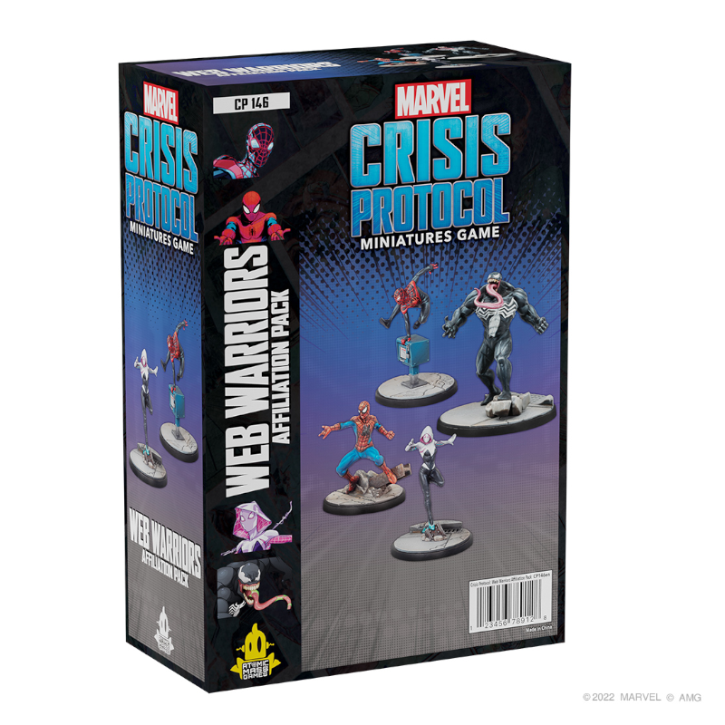 Marvel: Crisis Protocol - Web Warriors - Affiliation Pack - Discount Games Inc