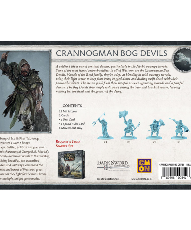 A Song of Ice & Fire: The Miniatures Game - Crannogmen Bog Devils ...