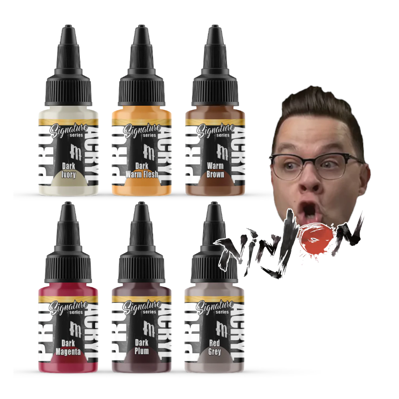 Monument Hobbies - Pro Acryl Paints - Signature Series Set 2 - Ninjon ...