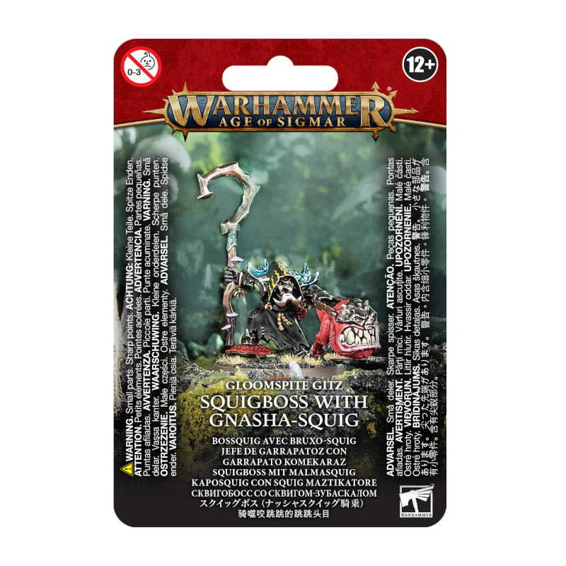 Warhammer: Age of Sigmar - Gloomspite Gitz - Squigboss with Gnasha ...