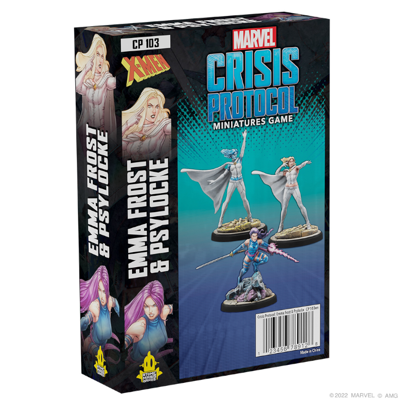 Marvel: Crisis Protocol - Emma Frost & Psylocke - Discount Games Inc