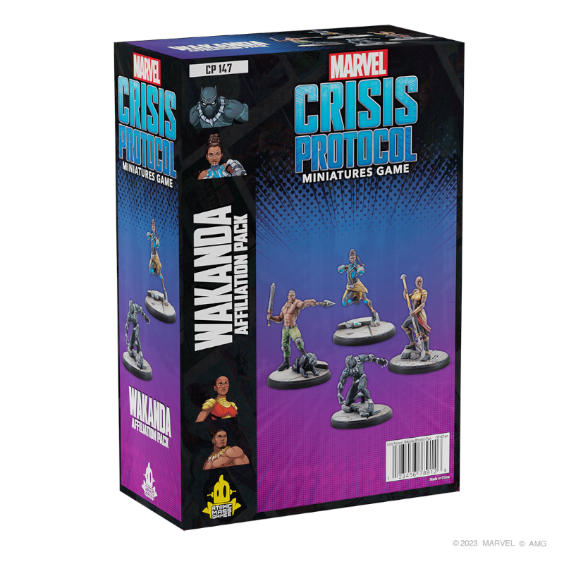 Marvel: Crisis Protocol - Wakanda Affiliation Pack - Discount Games Inc